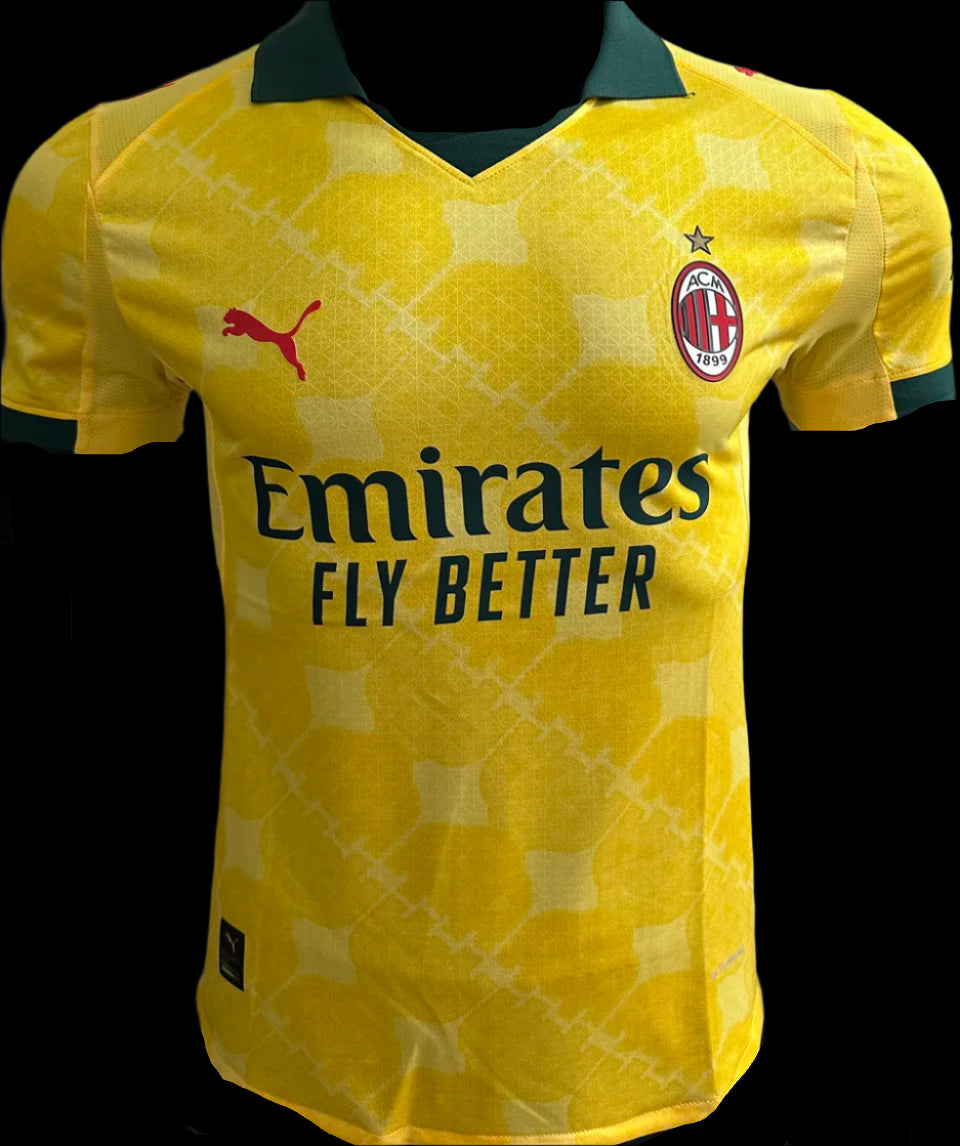 AC Milan 25/26 Third Yellow Kit – Vintricks